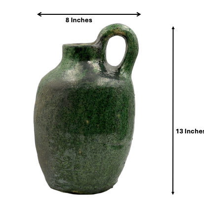 Tam Gola Desert Jug | Moroccan Tamegroute pottery jug – DARY LIVING